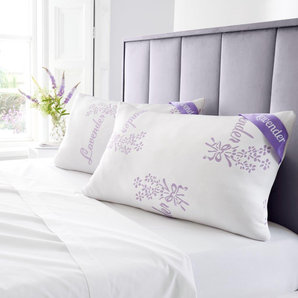 Lavender Infused Memory Foam Pillow – Signature Textiles